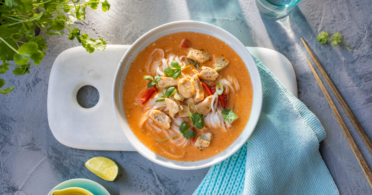 Kyllingsuppe med rød curry | Nortura PROFF