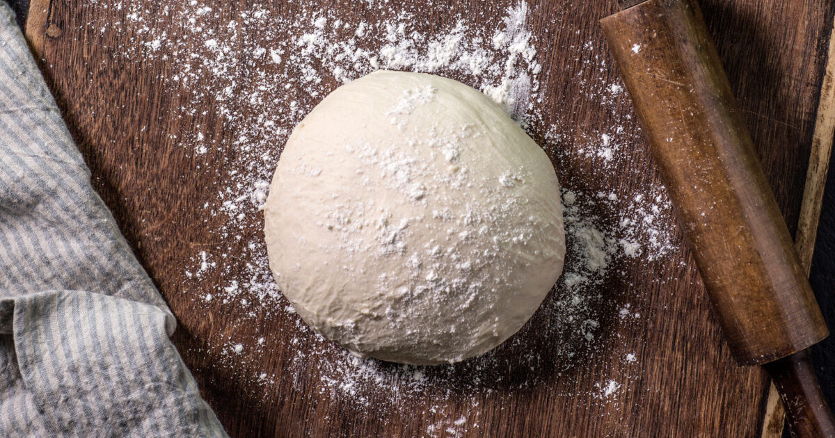 Grunnoppskrift pizzadeig - enkel variant med Tipo-00 | Nortura PROFF