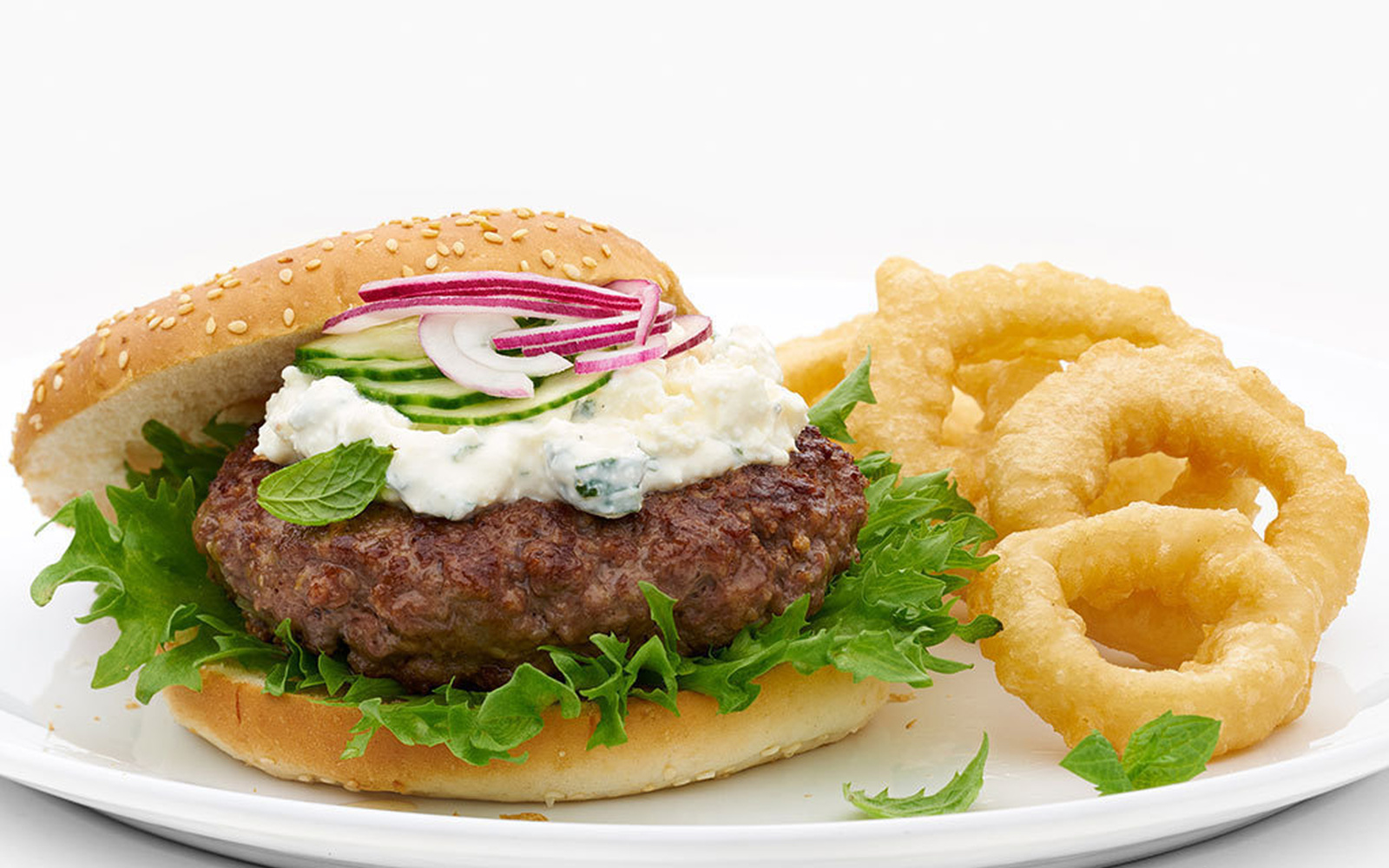 Homestyle hamburger med fries | Nortura PROFF