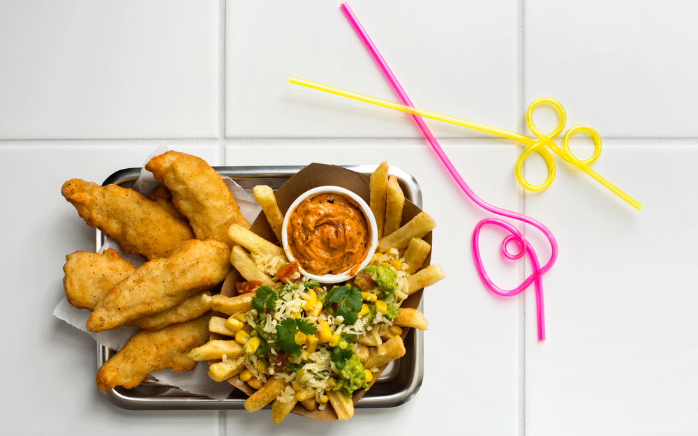 Crispy Tender med loaded fries | Nortura PROFF