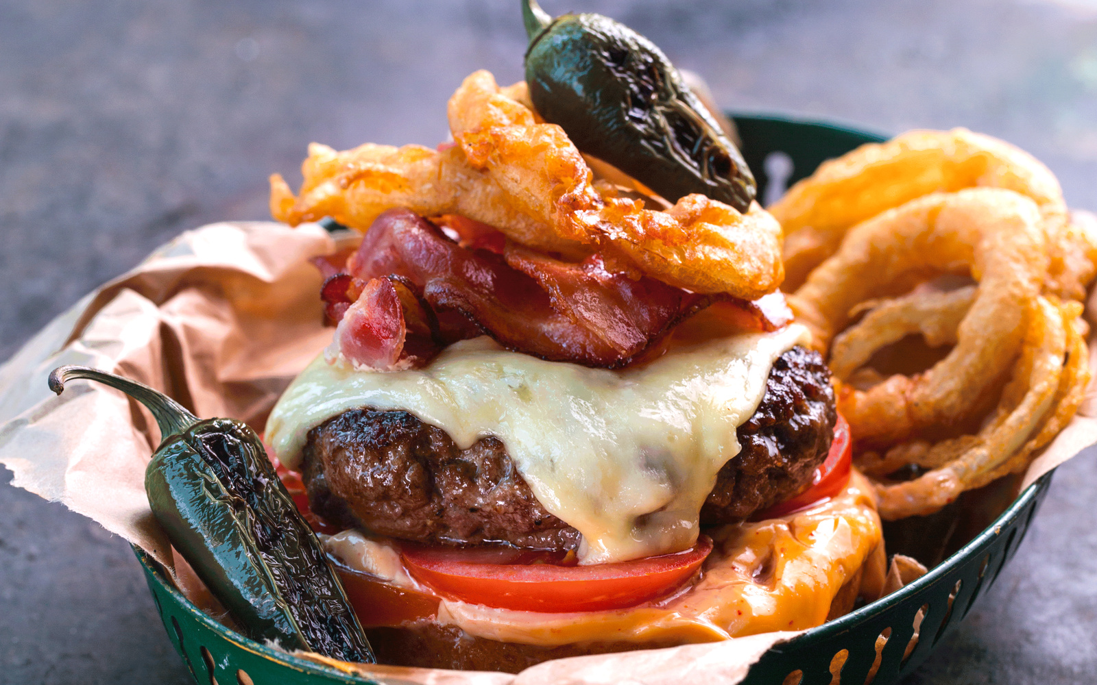 Homestyle hamburger med fries | Nortura PROFF