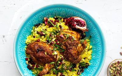 Honningglaserte kyllingbryst med juvelris | Nortura PROFF